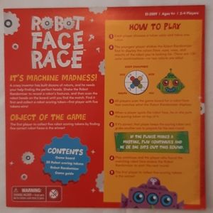 Educational Insights | Toys | Robot Face Race Game | Poshmark